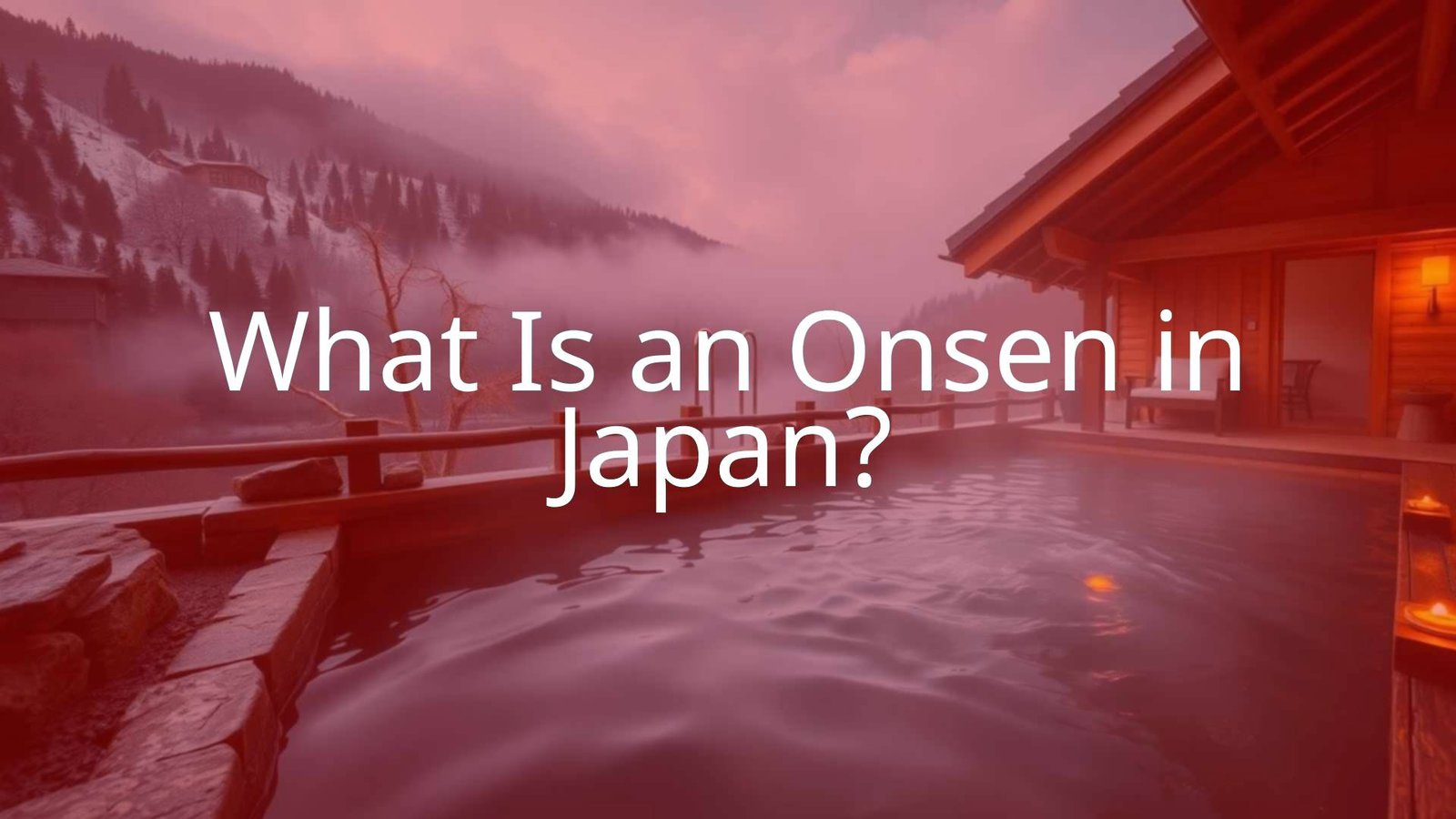 What Is an Onsen in Japan? - Why So Japan